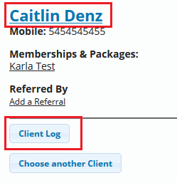 Client Log: Overview - Video
