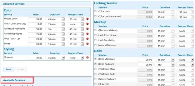 Adjusting Service Prices