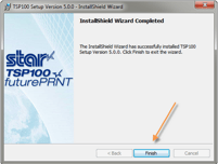 Star TSP100 Printer Setup: Windows