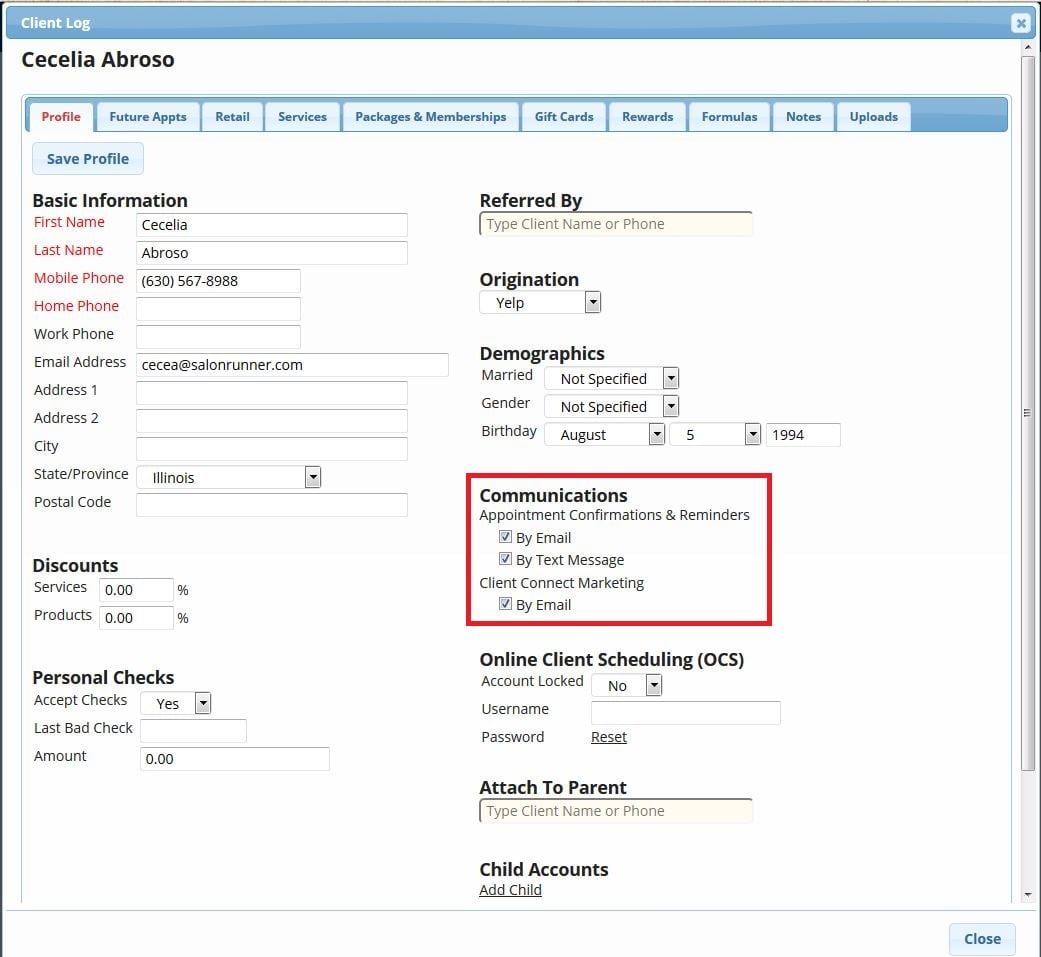 Troubleshooting Communications with Clients