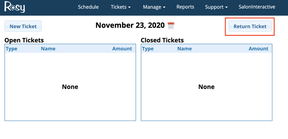 Return Transaction w/ Video