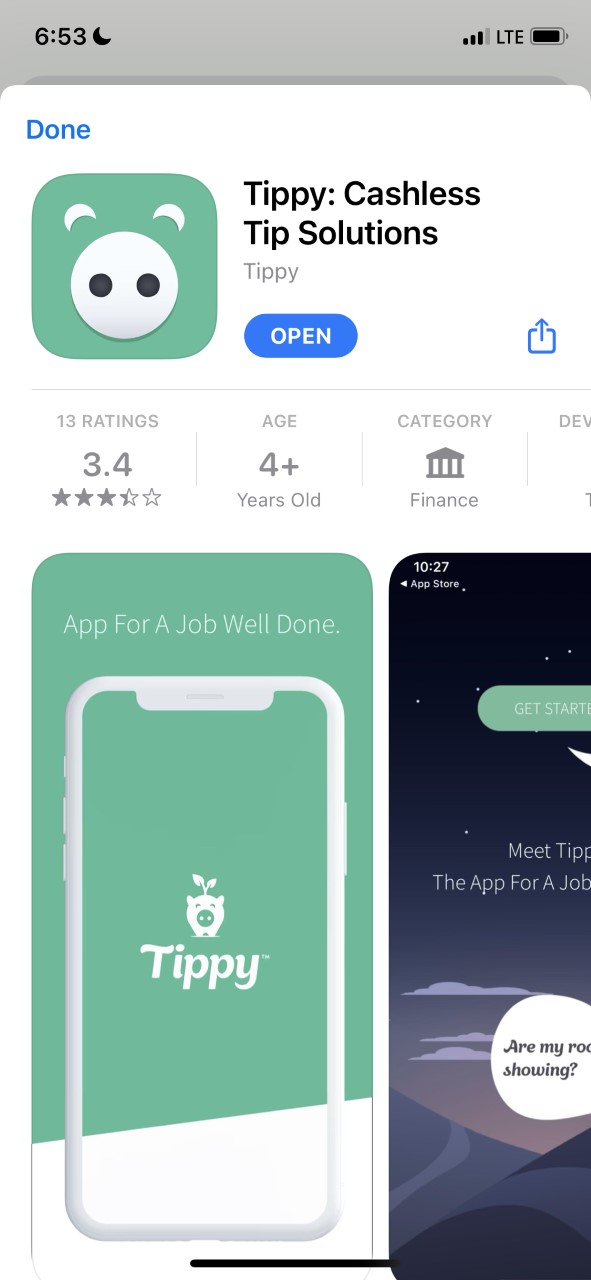 Tippy Employee App