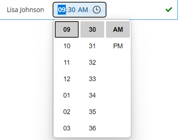 Using the Time Clock